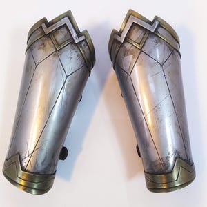 Wonder Woman Coldcast Bracers and Armband, With Handwraps - Etsy