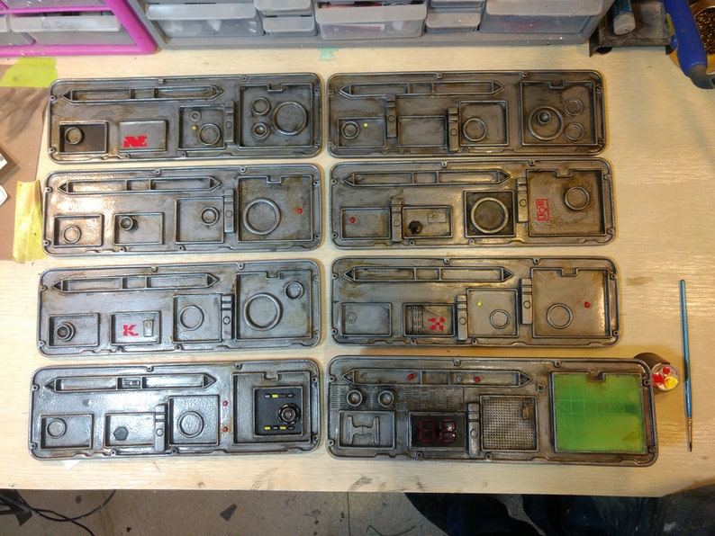 Han Solo Frozen Carbonite Side Control Panels | Etsy