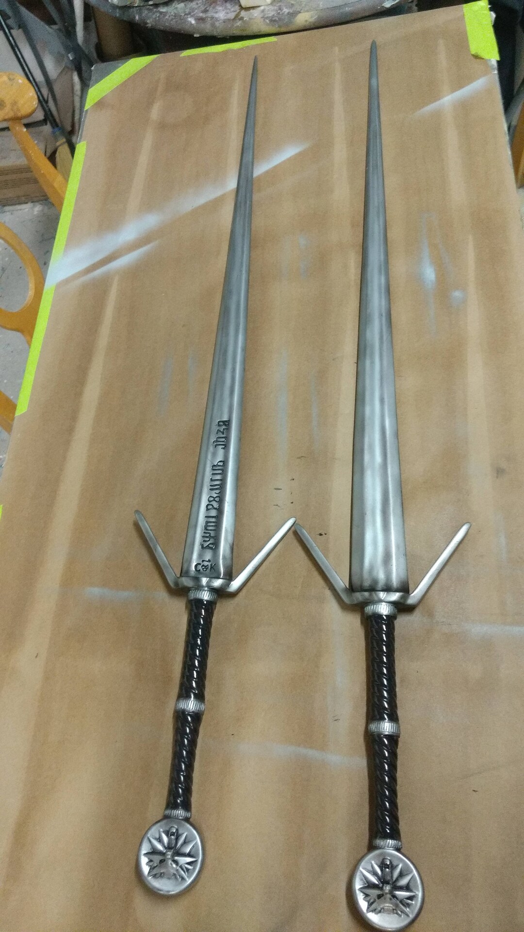 Witcher 3 Silver Sword maugrim - Etsy