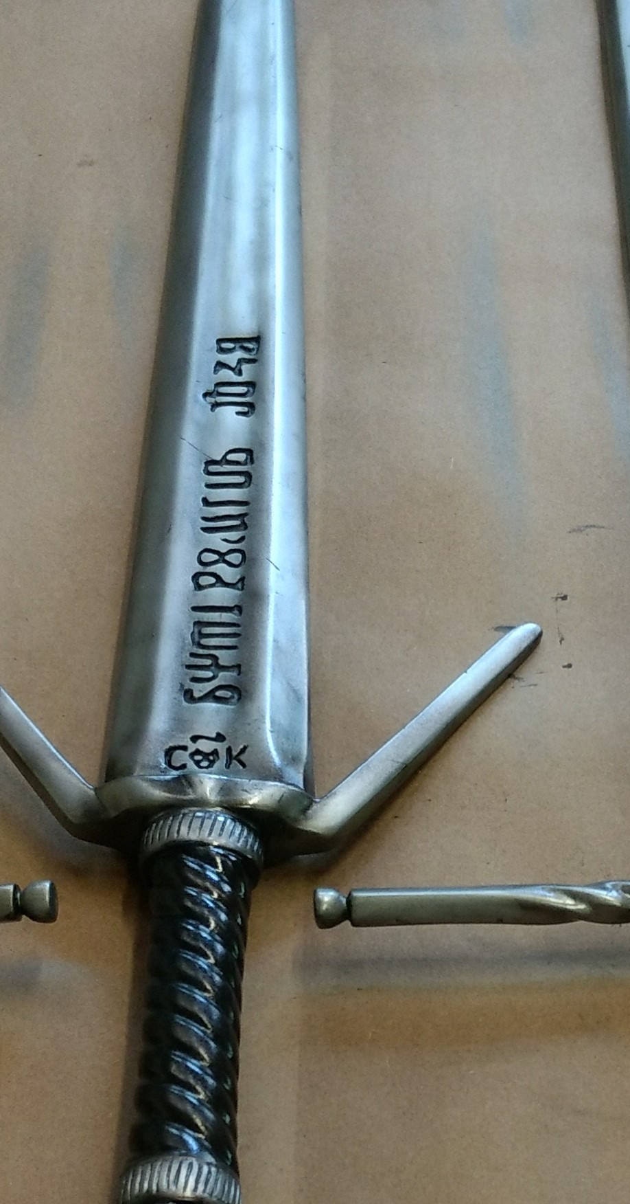 Witcher 3 Silver Sword Maugrim | Etsy