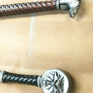 Witcher 3 Dual Swords: Steel -ultimatum & Silver- Maugrim Swords - Etsy