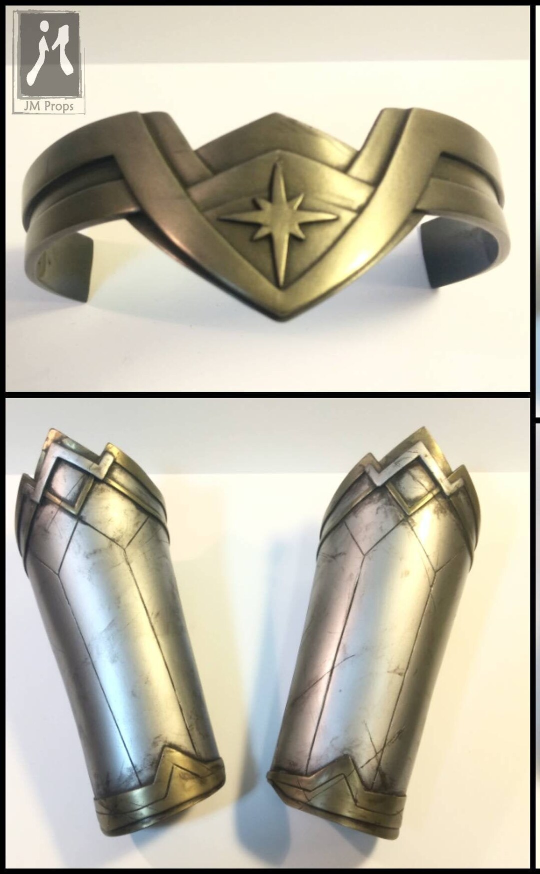 Wonder Woman Bracers & Tiara ONLY - Etsy