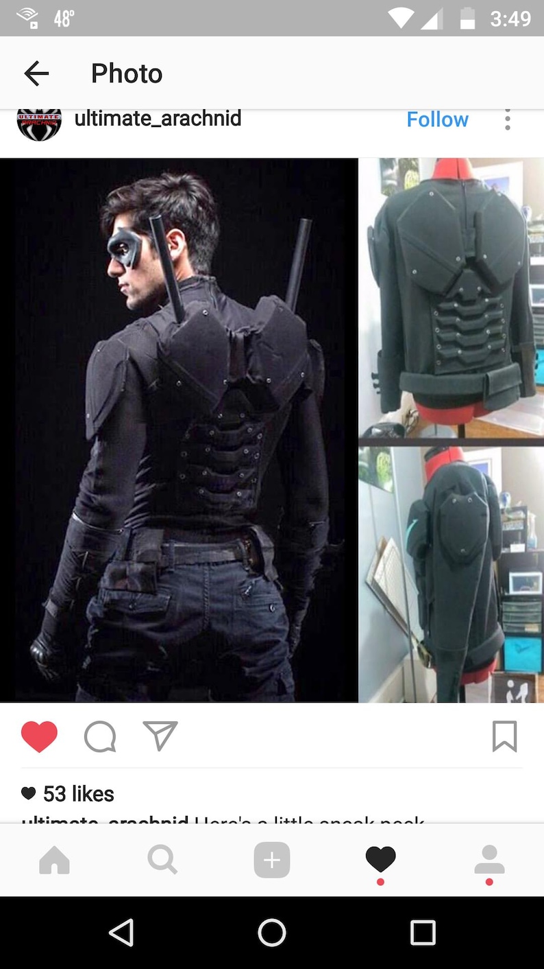 Ismahawk Nightwing Chest Emblem - Etsy