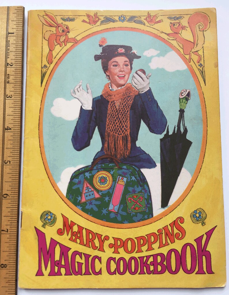 Mary Poppins Magic Cookbook Vintage - Etsy