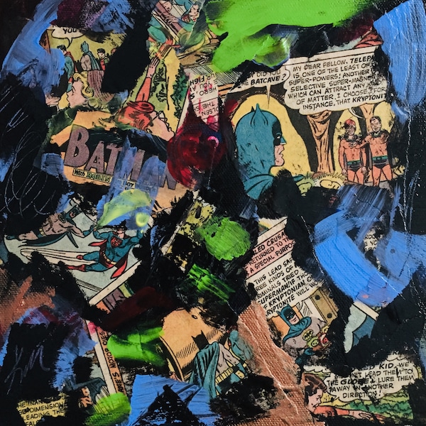 Comic Collage - Etsy