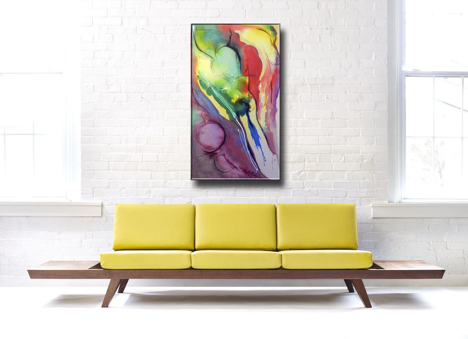Cosmic Energy - Art With Vibrant Colours, Intuitive Artwork, Abstract ...