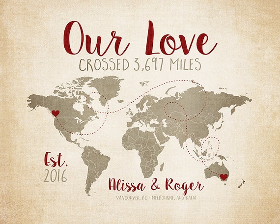 Travel Love Map