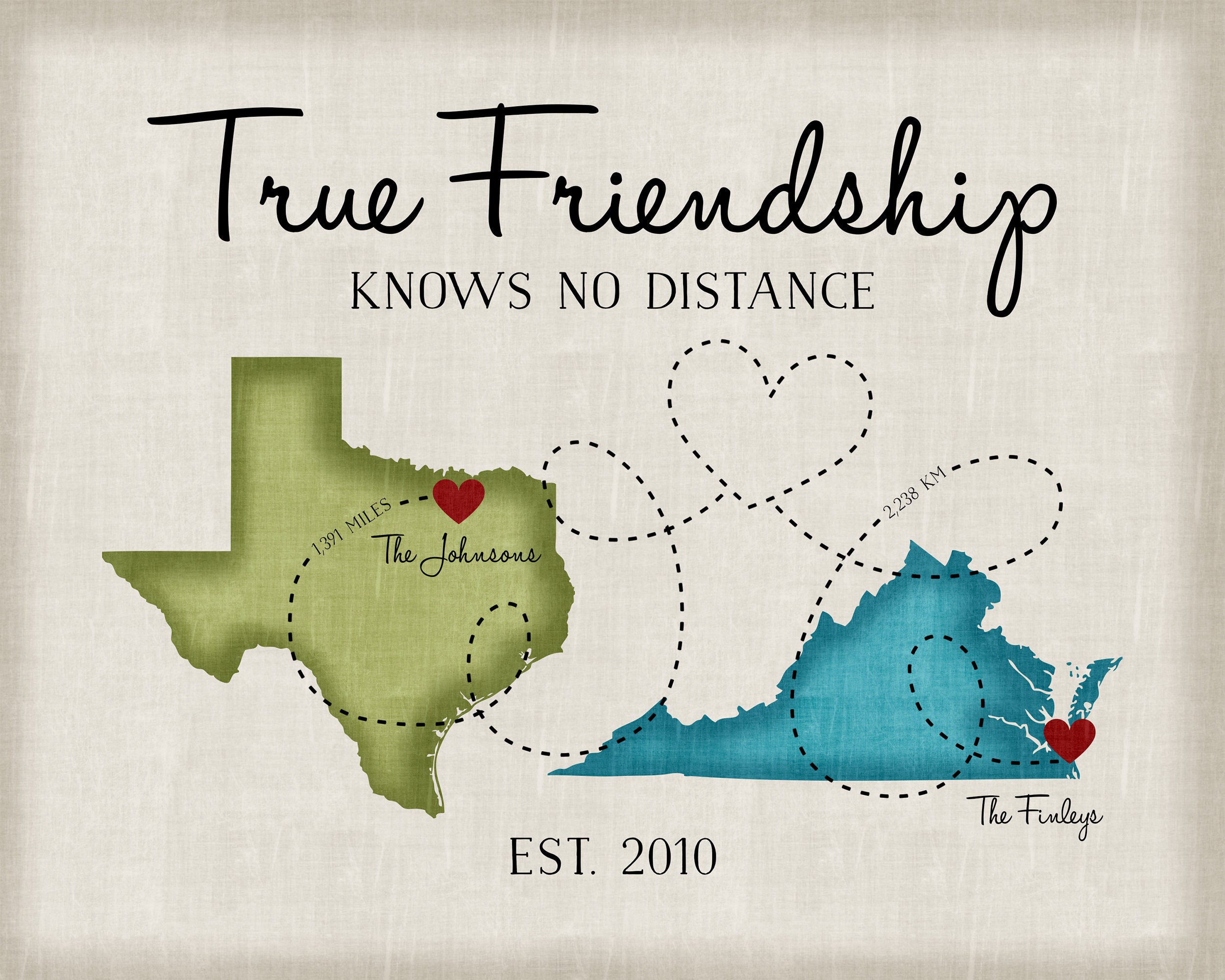 Going Away Gifts, Moving Gift for Friends, Long Distance Friend Quote ...