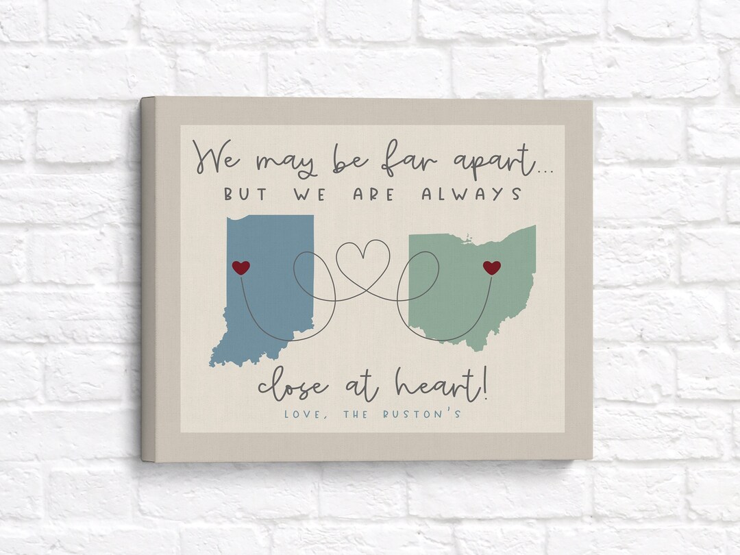 Personalized Family Gift, Custom Maps, Moving Out Wall Art, Poster ...