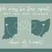 Personalized Family Gift, Custom Maps, Moving Out Wall Art, Poster ...
