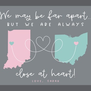 Personalized Family Gift, Custom Maps, Moving Out Wall Art, Poster ...