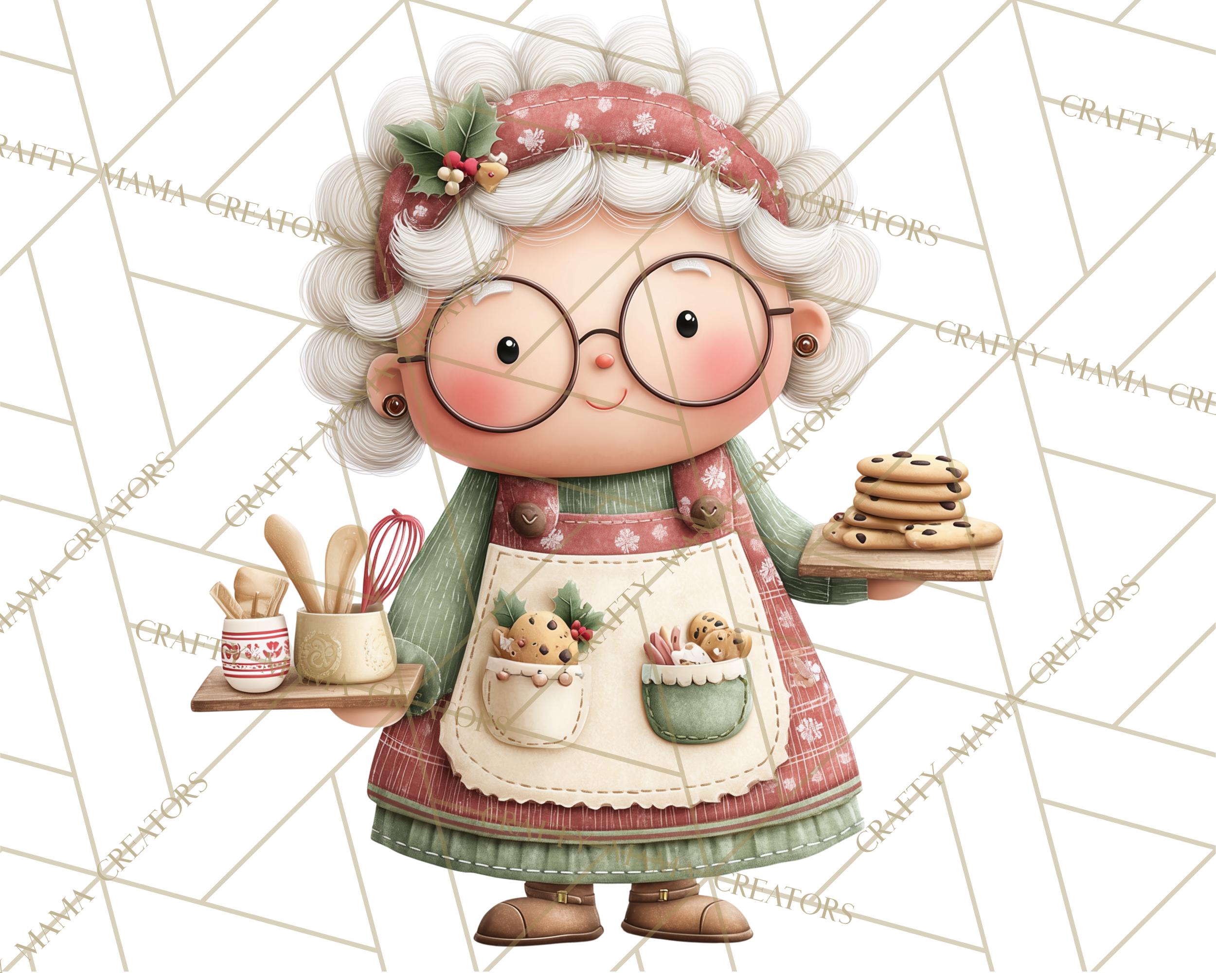 56 Png, Christmas Characters Clipart PNG, Cute Holiday Illustrations ...