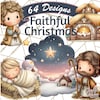 Nativity Clipart Bundle - Christmas Clip Art Bundle - Digital Download ...