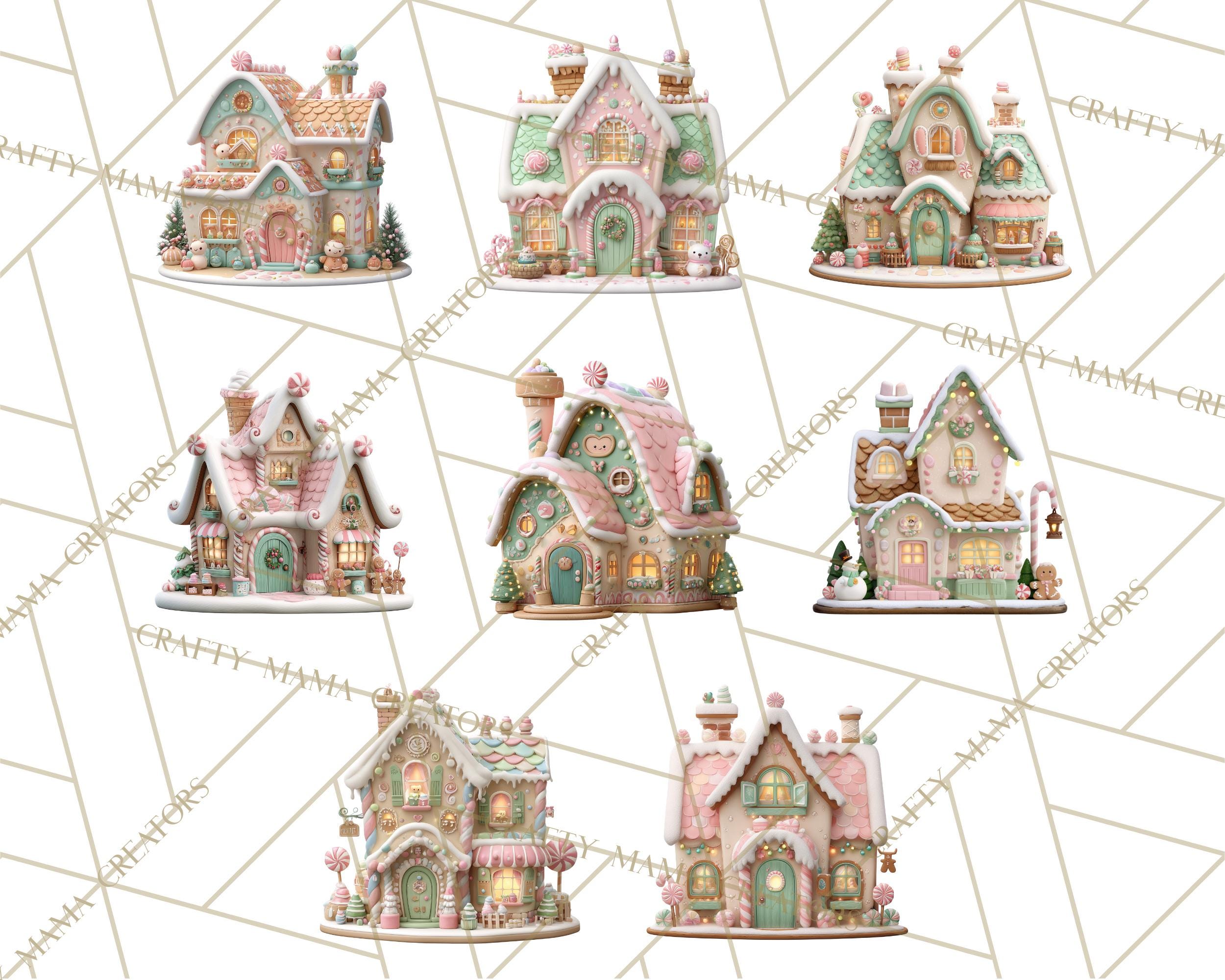 56 Png, Gingerbread Houses Clipart PNG, Christmas Gingerbread Houses ...