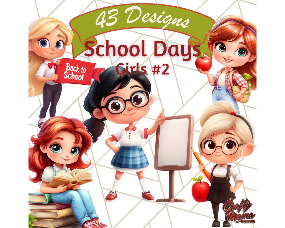 Teacher Clipart Bundle, Teaching PNG, School Sublimation, Classroom ...