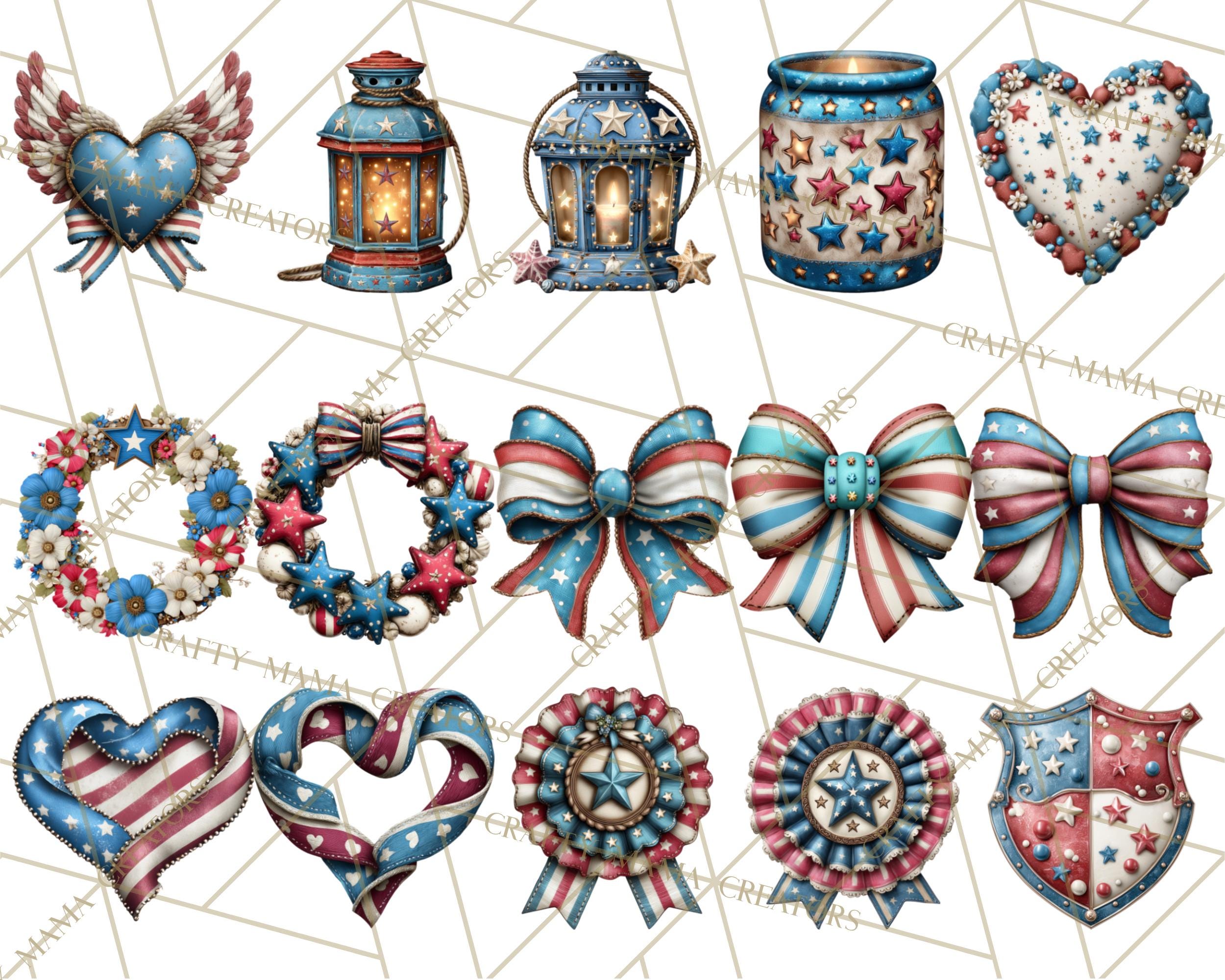 Patriotic Memorial Clipart, Military Tribute Graphics, American Flag ...
