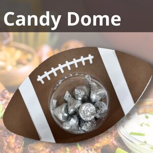 Football Candy Dome Svg, Kids Sports Svg, Football Svg, Sport Candy ...