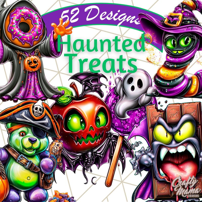 Halloween Food Clipart - Etsy