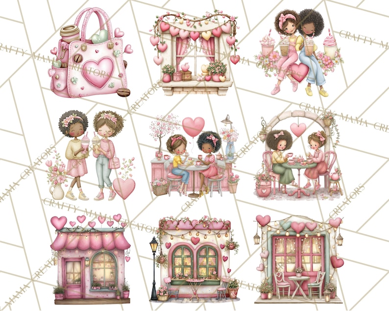 68 Png Valentine Coffee Shop, Cute Barista Clipart PNG, Cozy Cafe ...