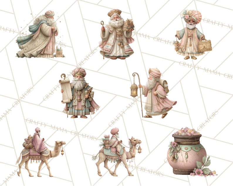 56 Png, Wise Men Clipart PNG, Gifts of the Magi Clip Art, Epiphany ...