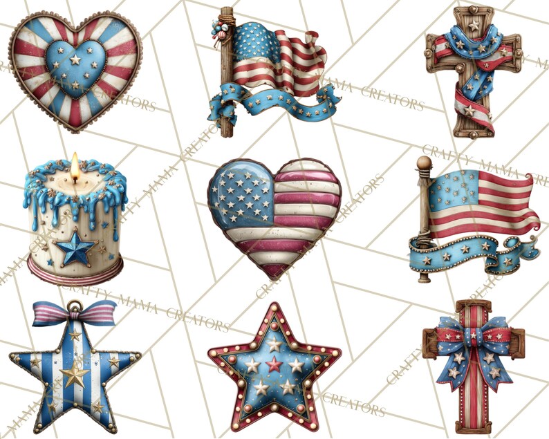 Patriotic Memorial Clipart, Military Tribute Graphics, American Flag ...