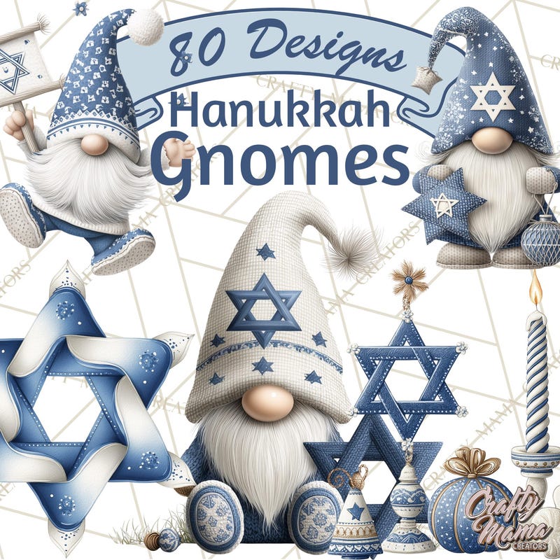 Hanukkah Cliparts - Etsy