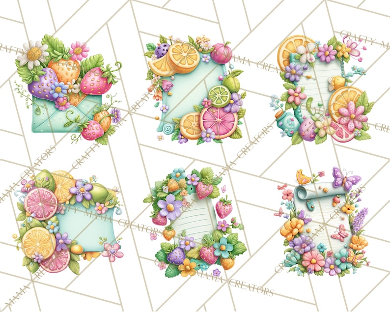 60 Png, Summer Letters Clipart, Summer Mail PNG, Summer Envelopes Clip ...