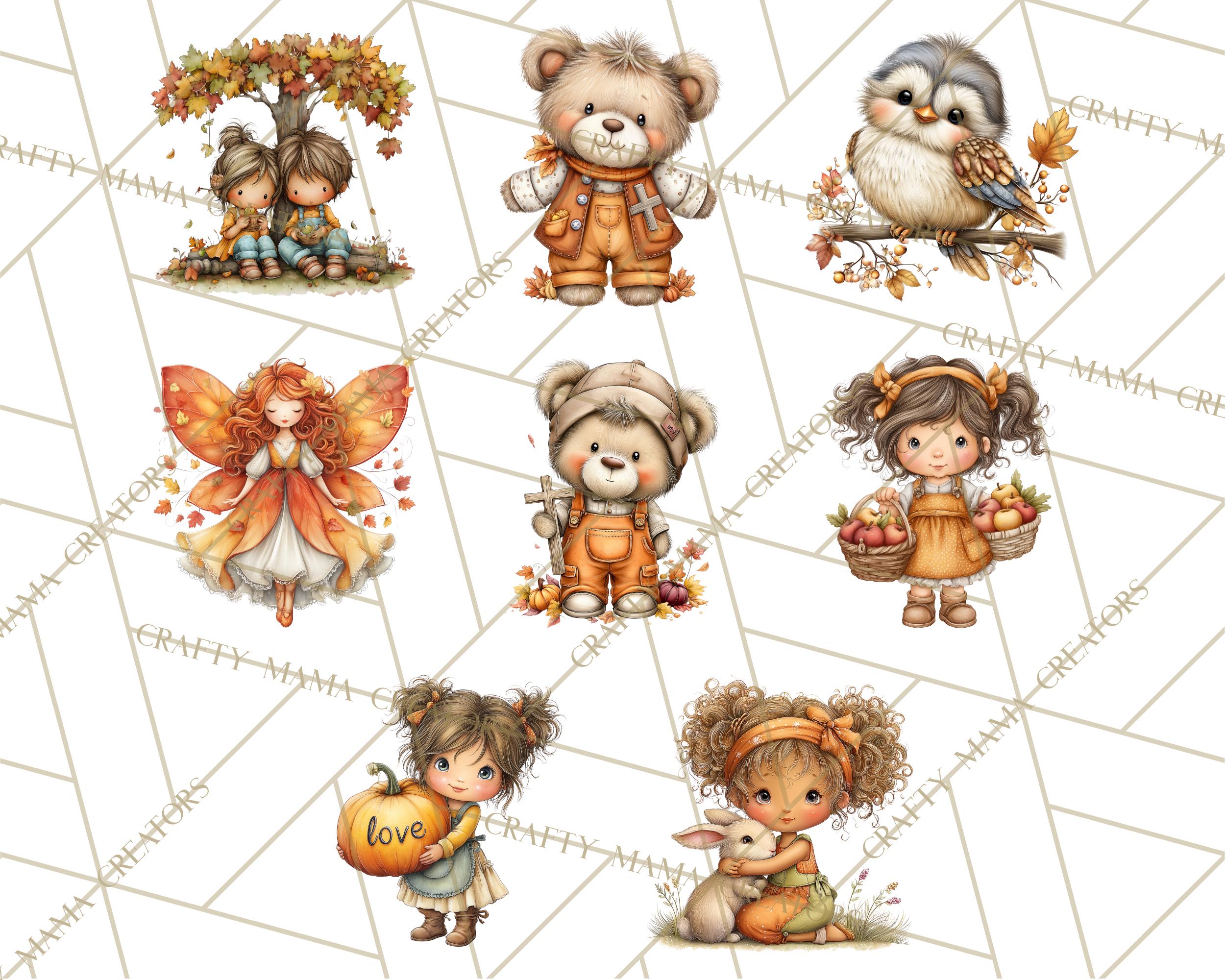 60 Png Christian Fall Clipart, Autumn Faith Clip Art, Religious Kids ...