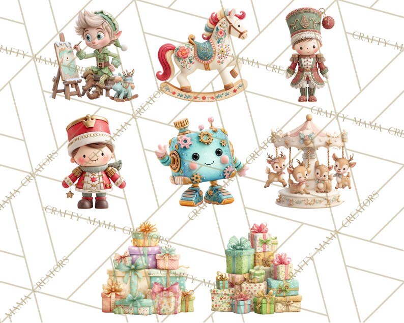 56 Png Santa's Workshop Clipart, Christmas Clipart, Elf Clipart, Santa ...