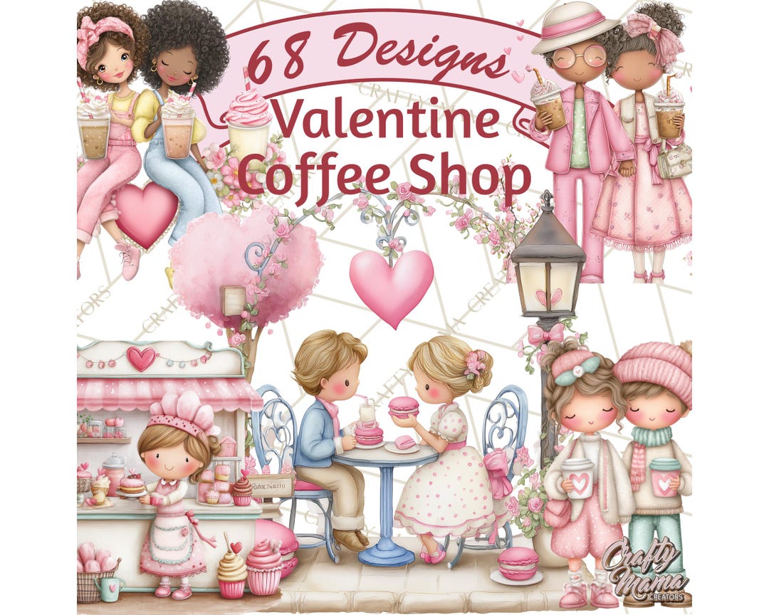 68 Png Valentine Coffee Shop, Cute Barista Clipart PNG, Cozy Cafe ...