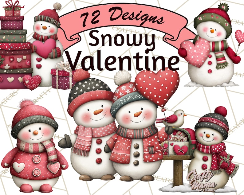 72 Png Valentine Snowman PNG, Romantic Snowman Clipart, Cute Winter ...