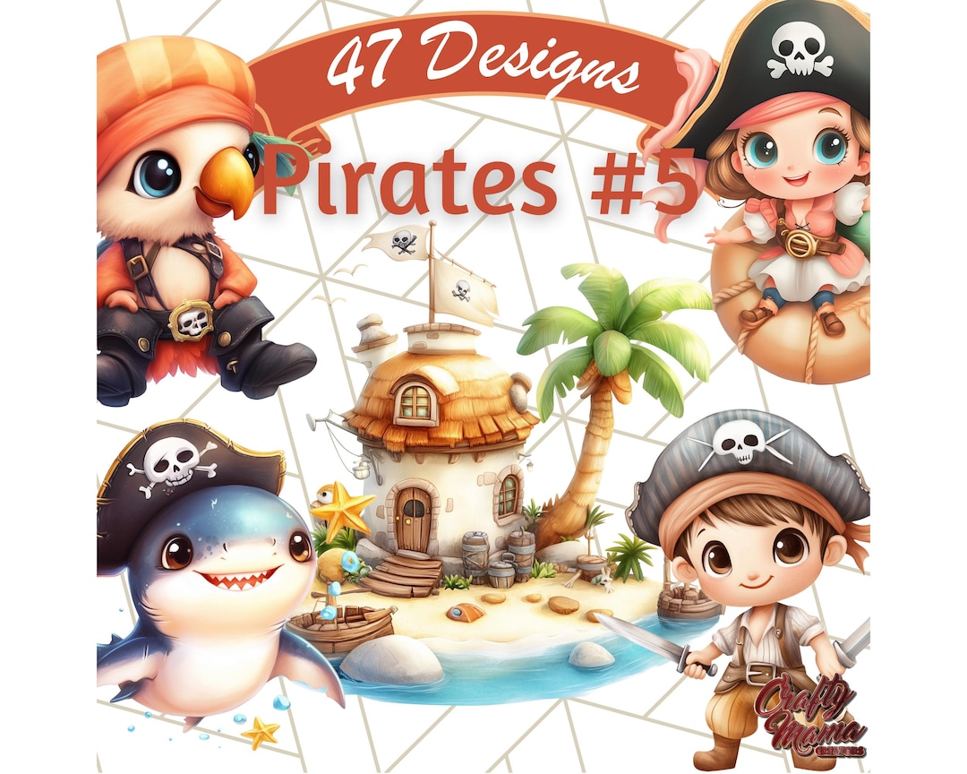 Nautical Pirate PNG Clipart, Pirate Kids, Treasure Chest, Pirate Ship ...