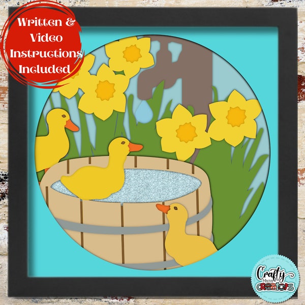 Layered Baby Shadowbox Svg - Etsy