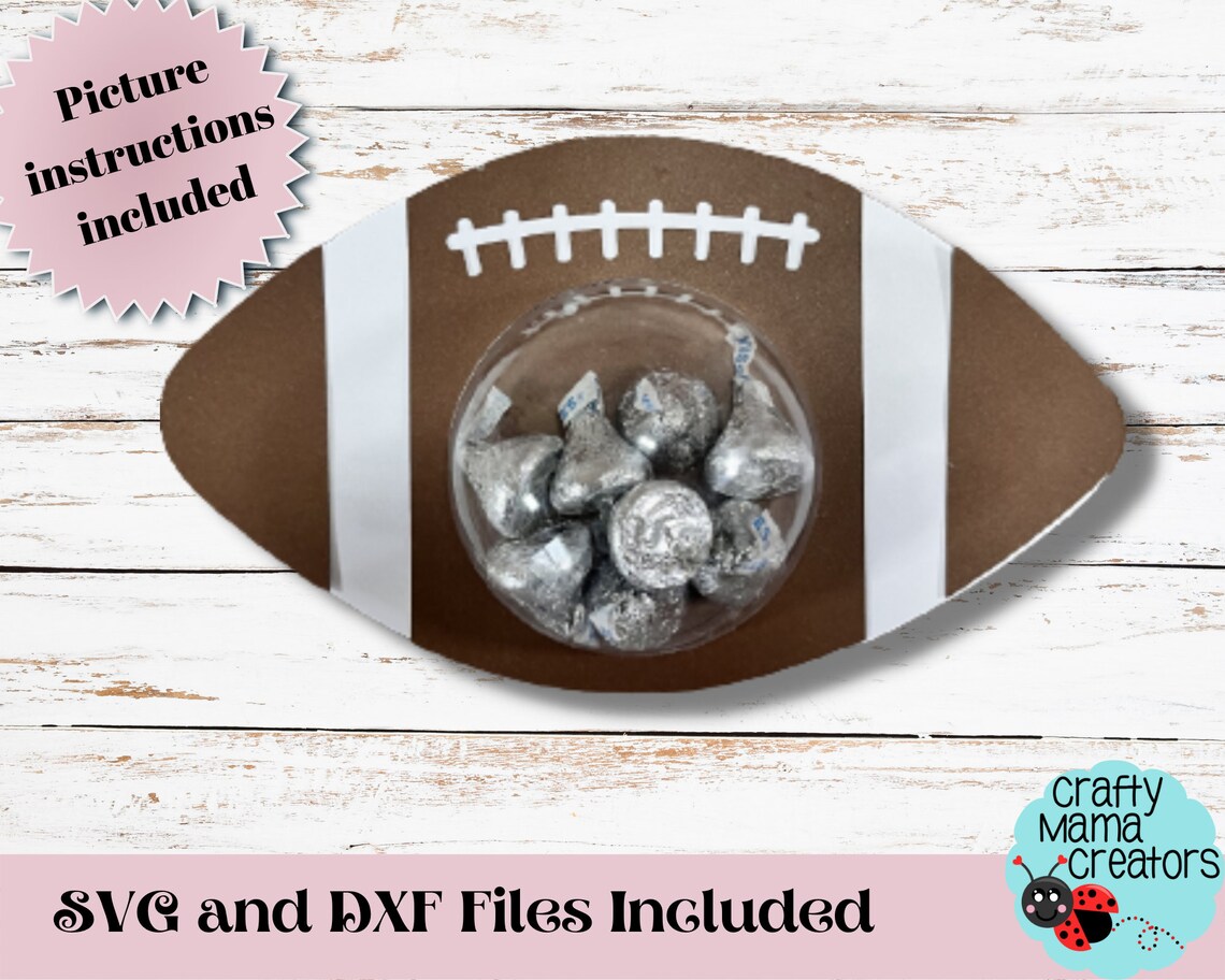 Football Candy Dome Svg, Touchdown Kids Sports Svg, Football Svg, Sport ...