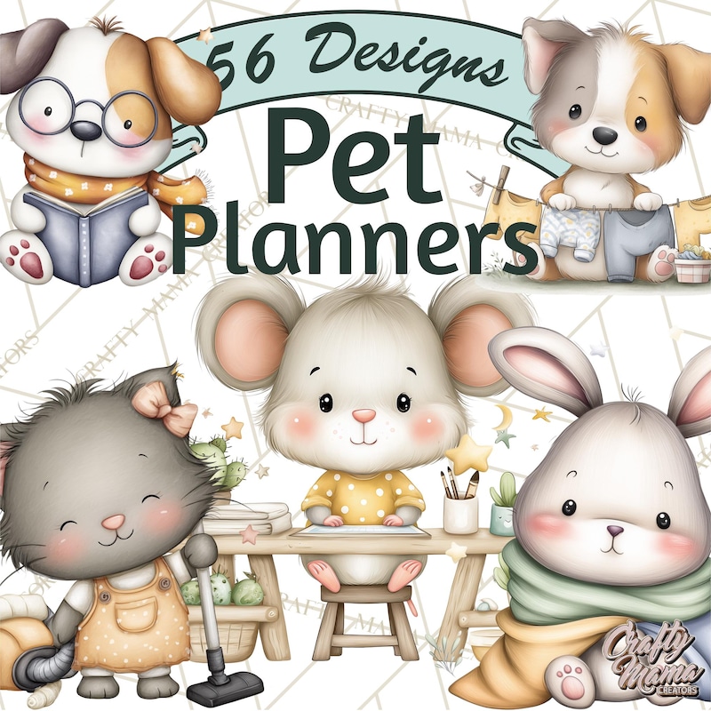 Dog Cat Hamster Stickers - Etsy