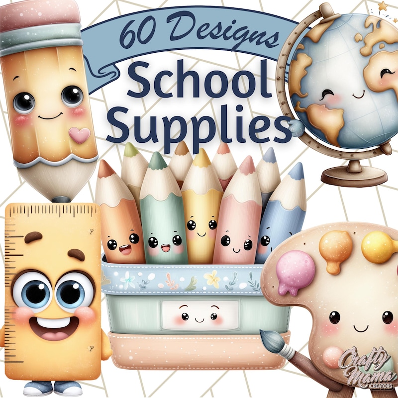 School Clip Art - Etsy