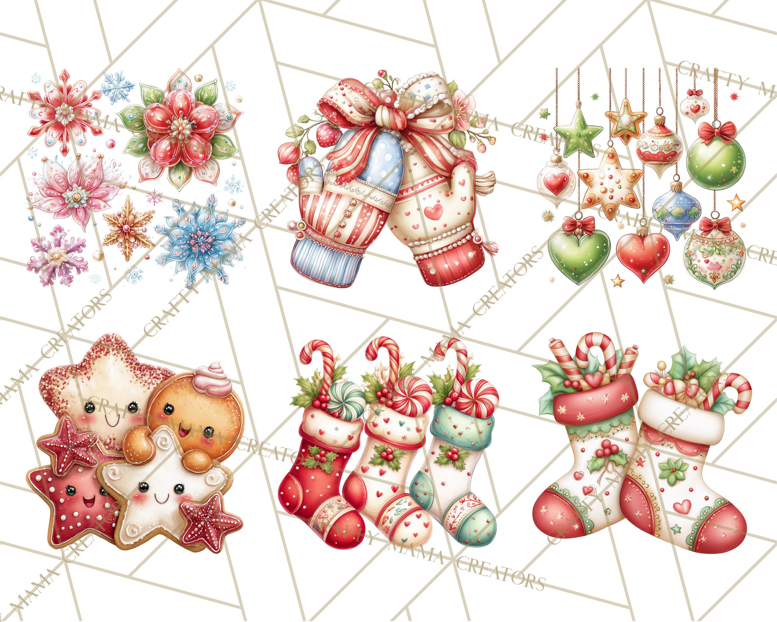 48 Png, Christmas Woodland Animals Clipart, Holiday Forest Critters PNG ...