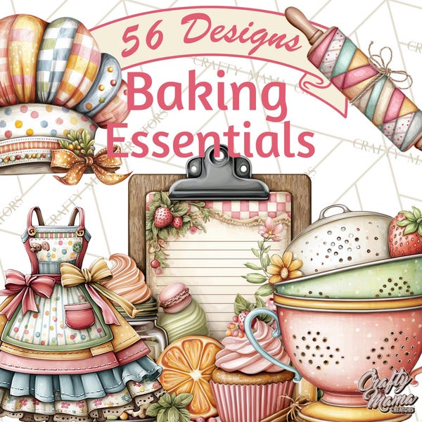 Baking Clip Art - Etsy