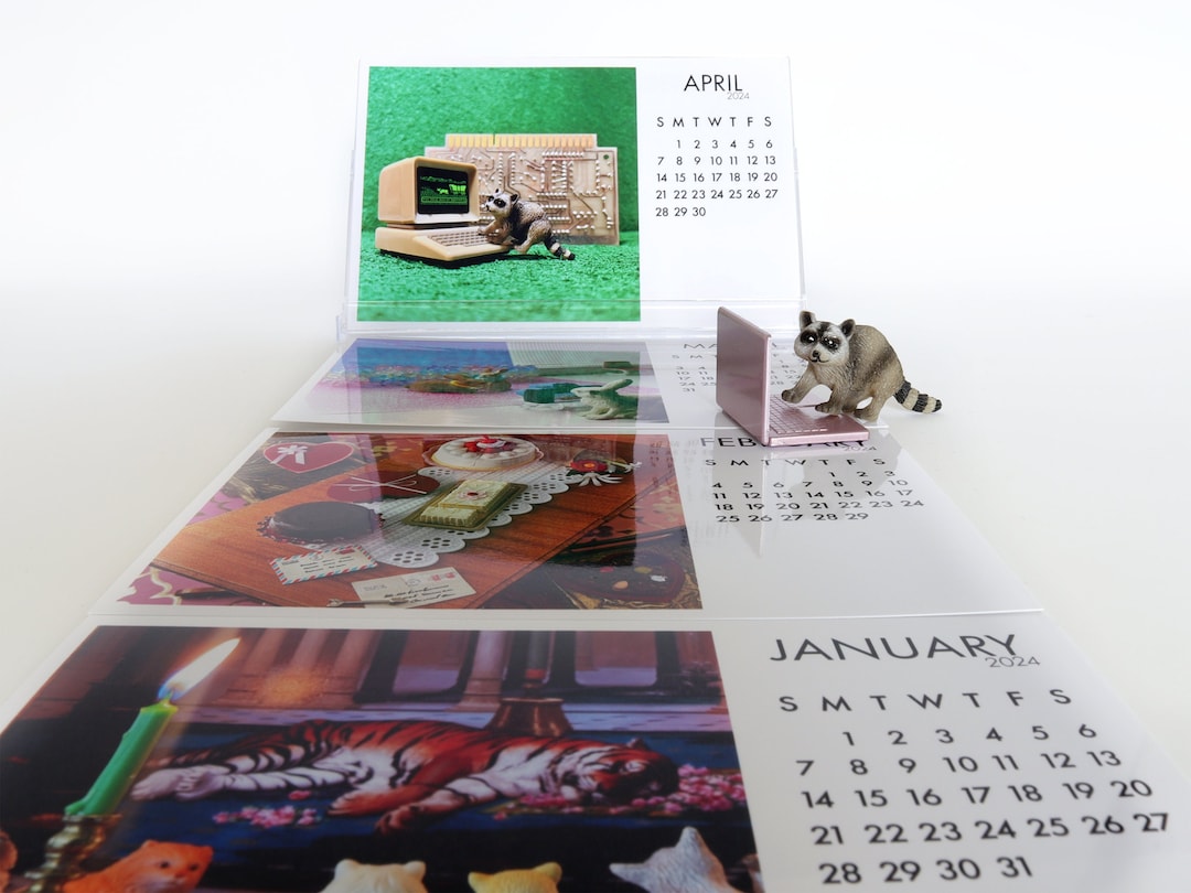 2024 CC Mini Factory Desk Calendar - Etsy
