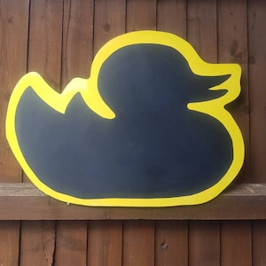 Large, Duck, Shaped Outdoor Chalkboards, Garden Toys, Preschool, Early ...