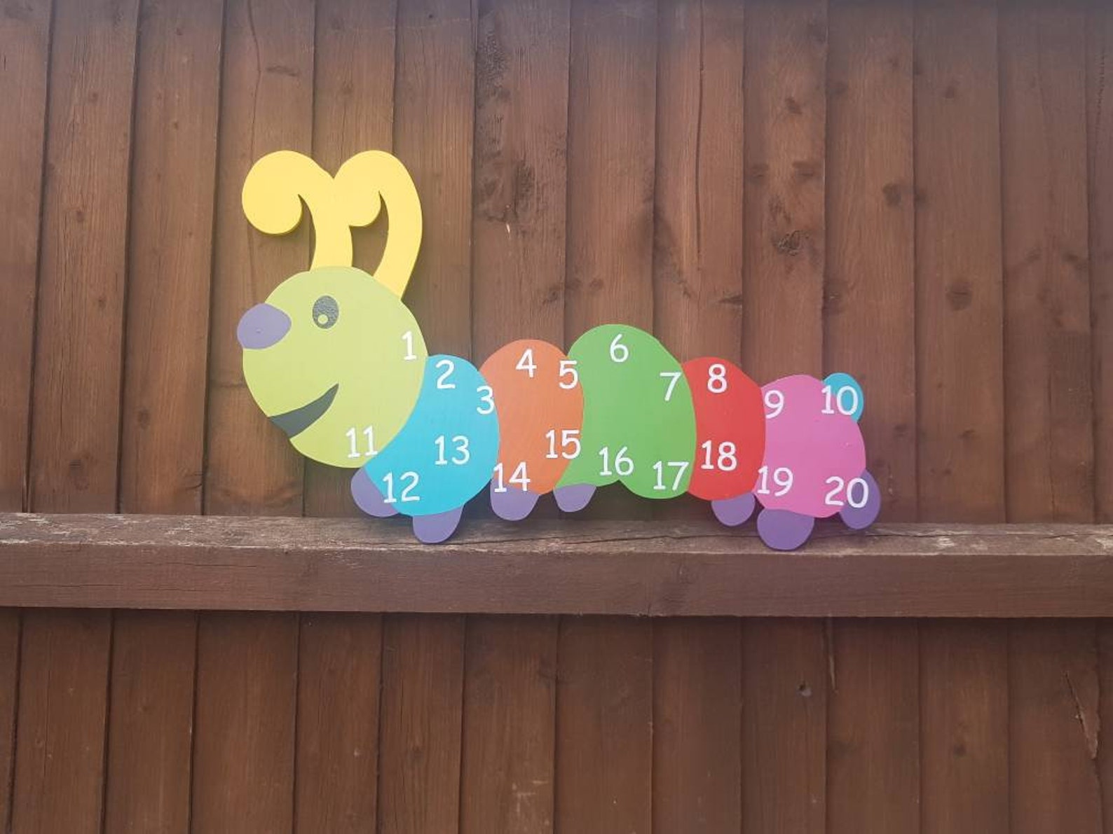 Large number caterpillar alphabet rainbow learning | Etsy