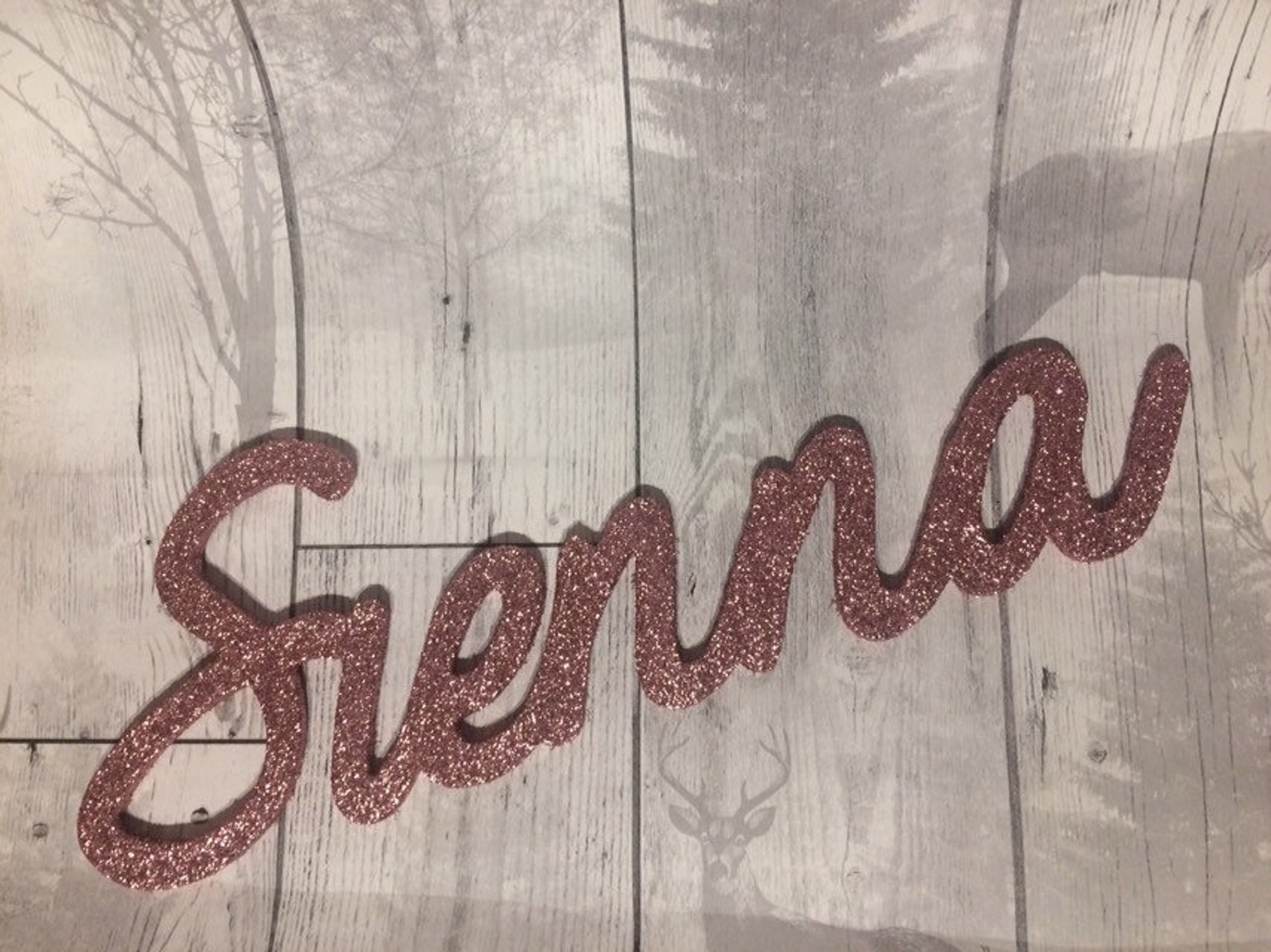 12cm Personalised Name Wall Plaque 12cm Tall 120mm Tall | Etsy