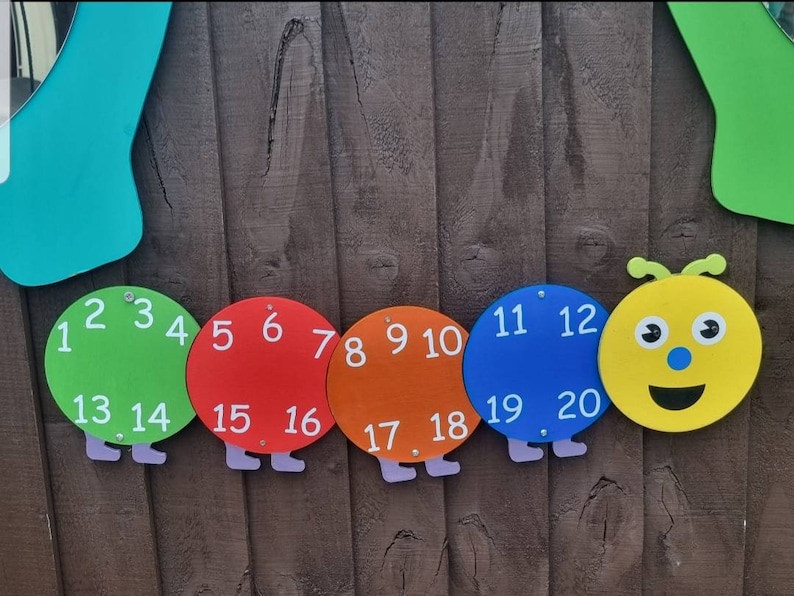 Large Number Caterpillar, Alphabet, Rainbow, Learning Resources ...