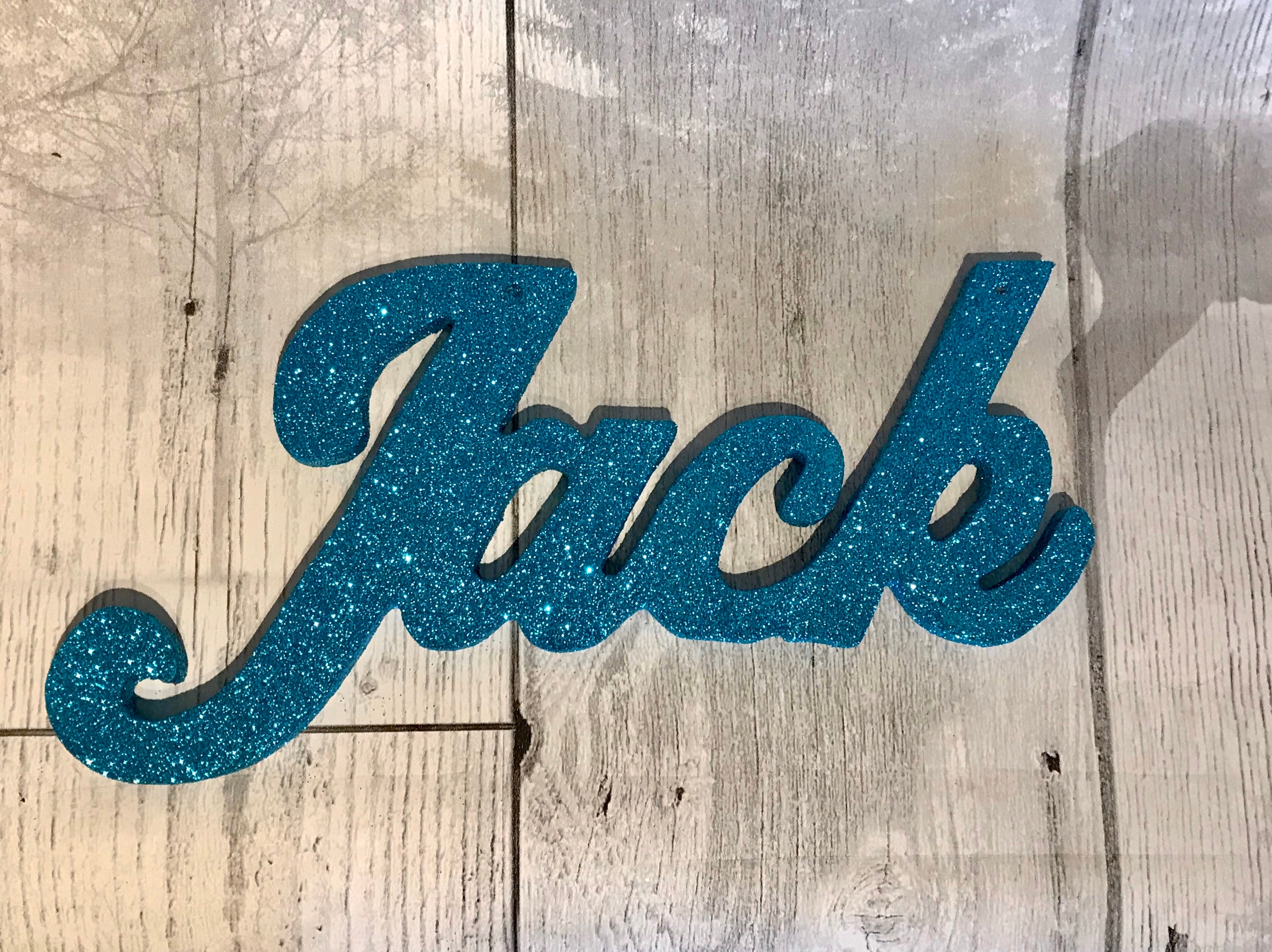 25cm personalised name wall plaque 25cm tall-letters toybox | Etsy