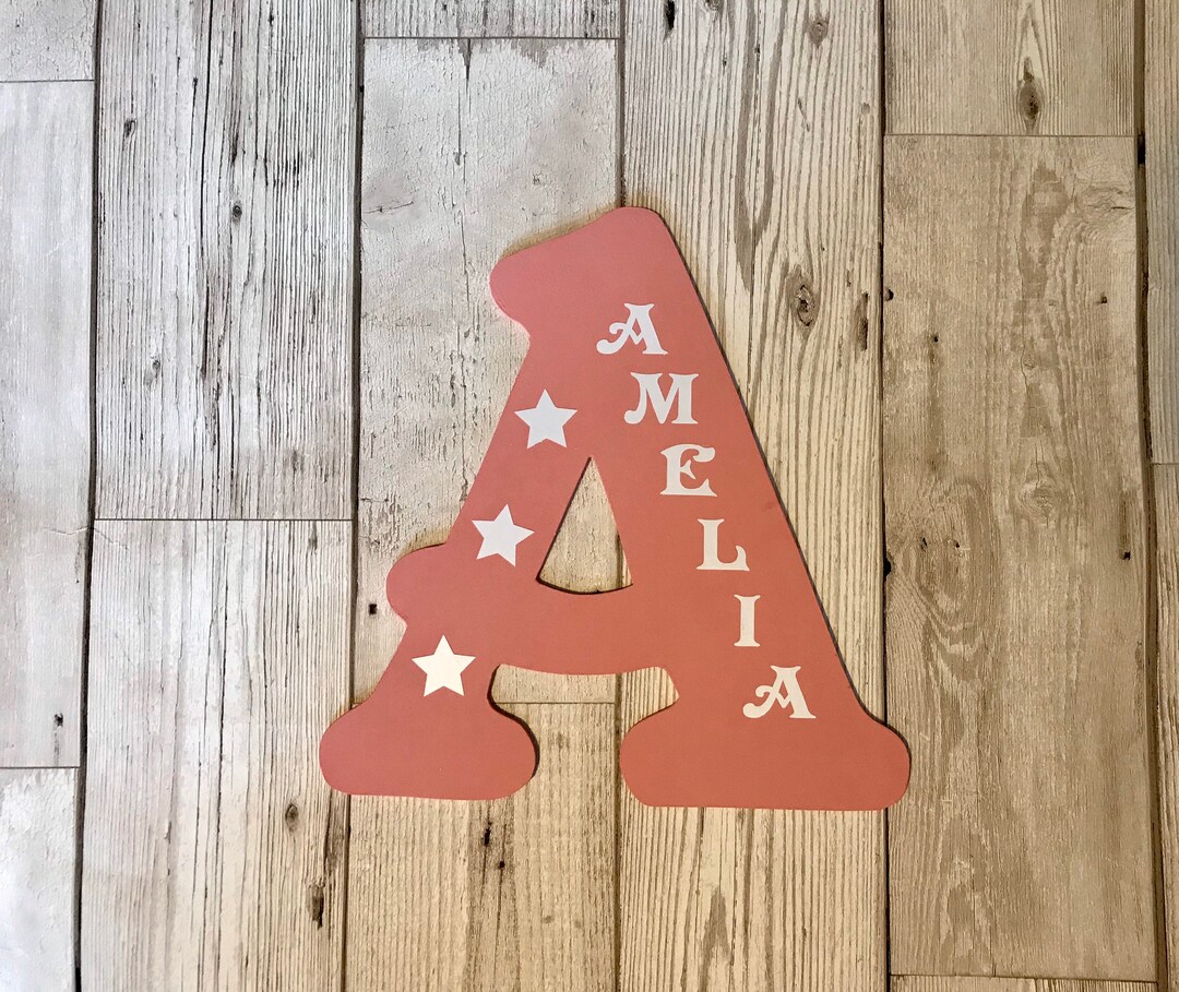 Wall/door Letters, Freestanding Letters, Personalised, Painted or ...