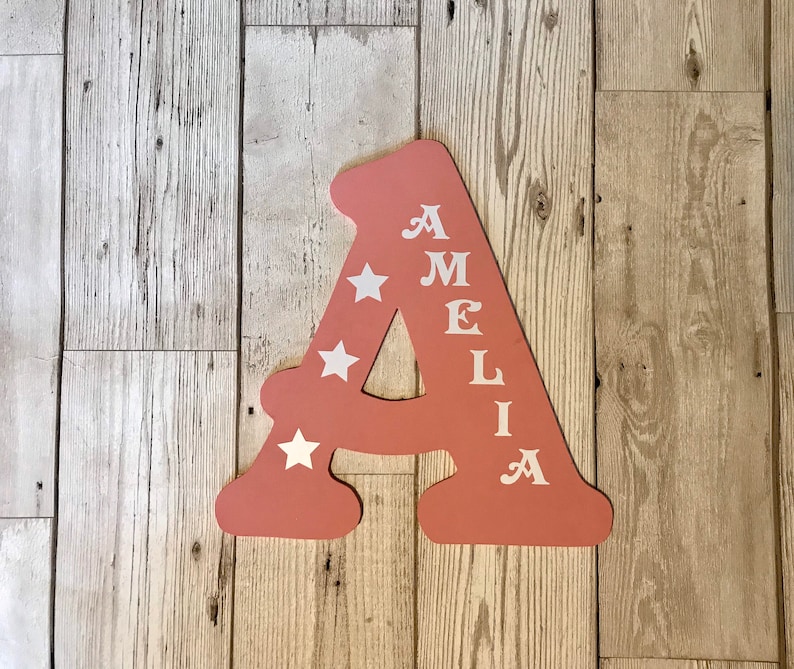 Wall/door Letters Freestanding Letters Personalised Painted | Etsy