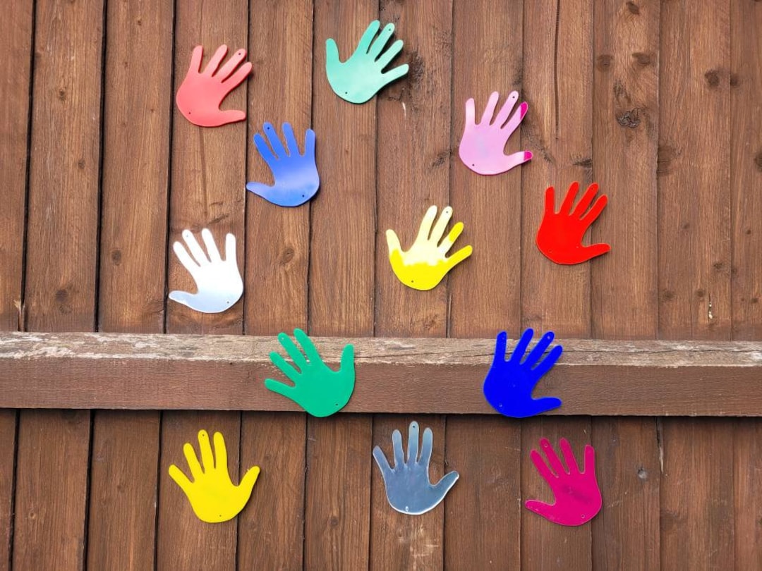 Set of Sensory Handprints, Shapes, Sensory Wall, Mirror Me Tactile Game ...