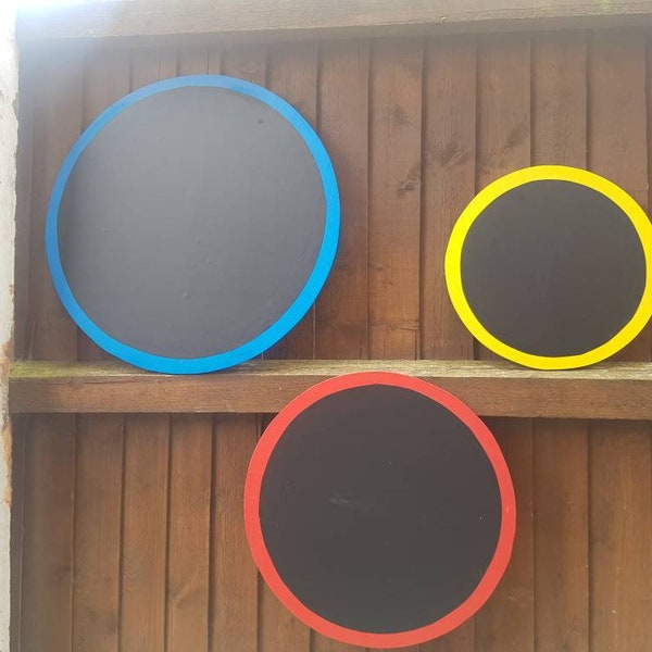 Chalkboard Circles - Etsy