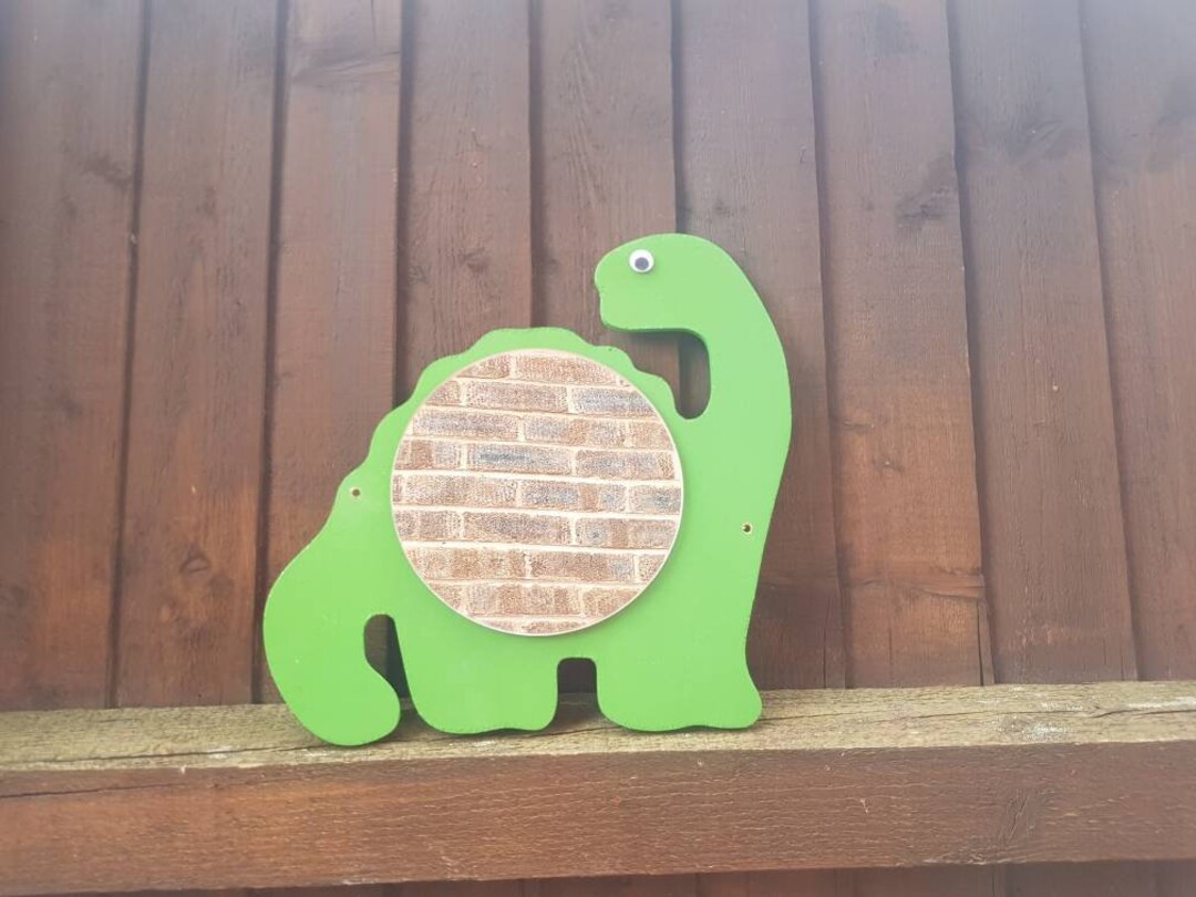 Dinosaur Mirror Ideal for Children Centres Nursery Schools Handmade ...