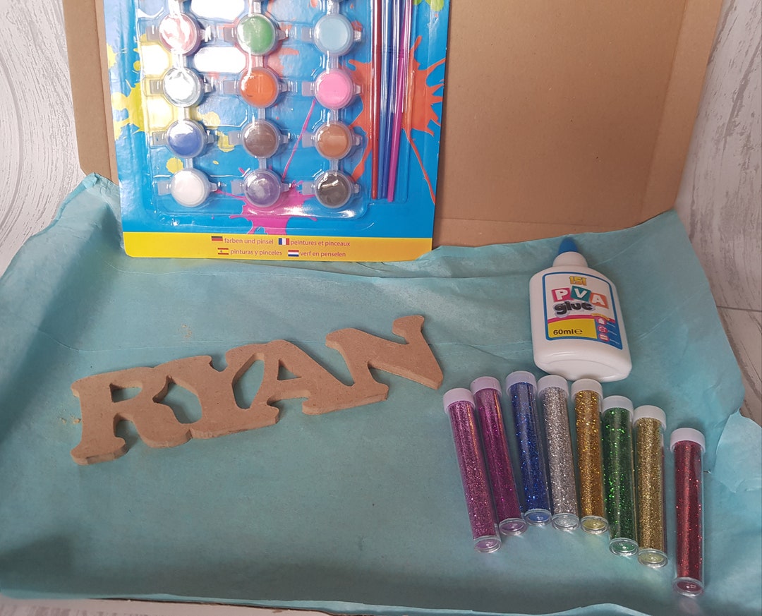 Personalised Bedroom Door Sign Craft Kit Bordem Buster Home - Etsy